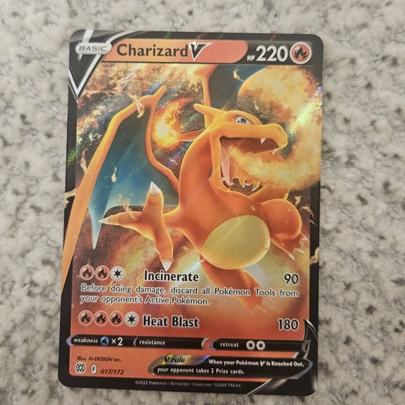 Pokemon | Toys | Pokemon Tcg Card Charizard V Brilliant Stars Ultra ...